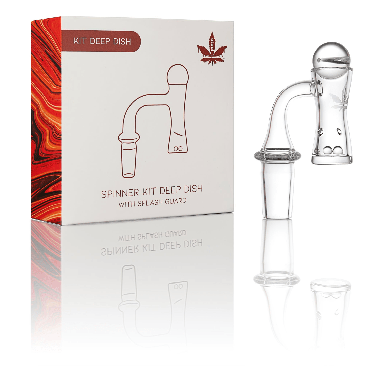 aLeaf Hour Glass Spinner Kit – Quartz Banger with Cap
